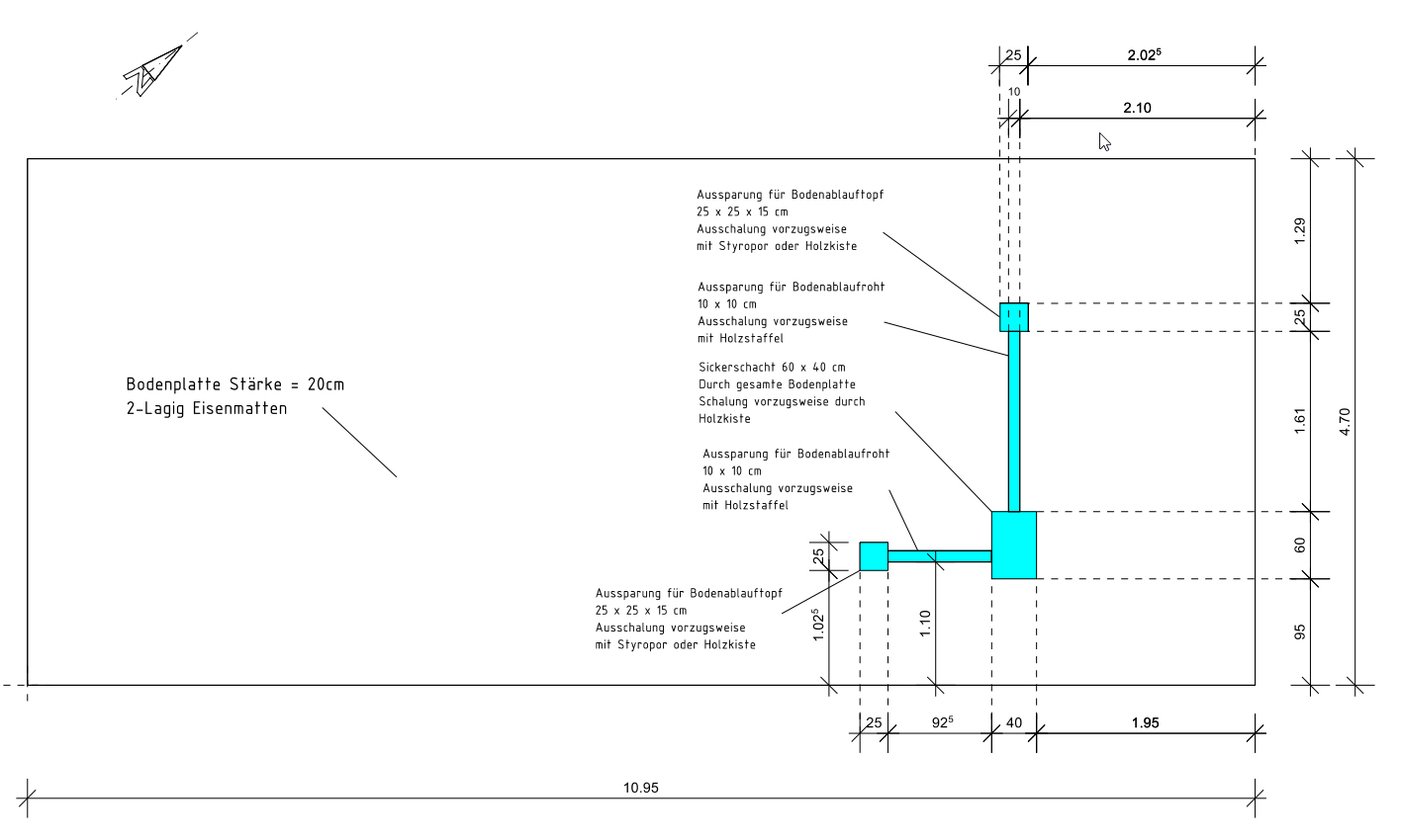 Bodenplatte Pool - Bautagebuch-MV